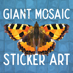 Giant Mosaic Sticker Art | Carroll County Public Library