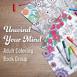 Unwind Your Mind: Adult Coloring Book Group | Carroll County Public Library